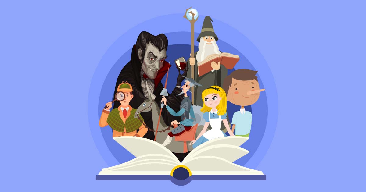 Los personajes literarios más famosos de la historia: ¿Los conoces?